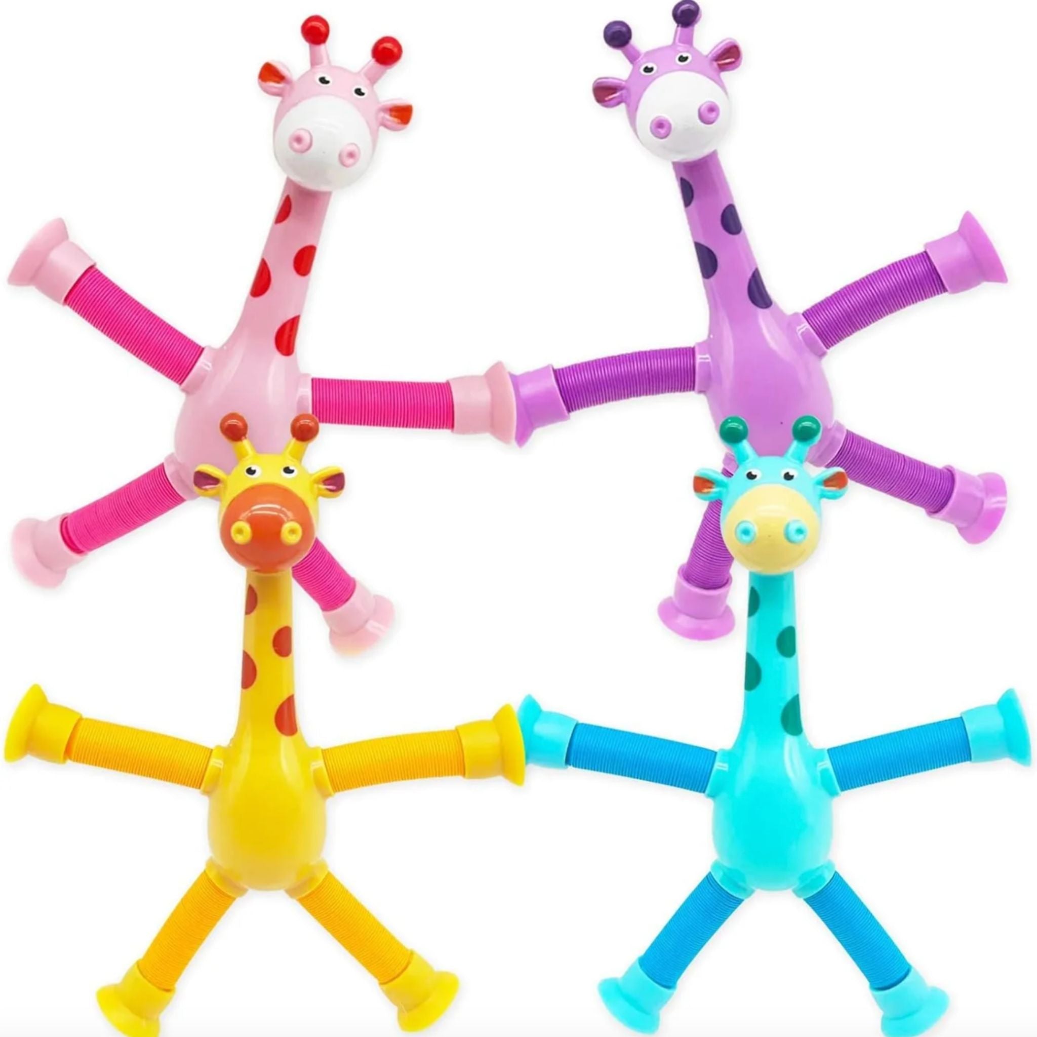 Giraffe Pop Tube Fidget with Suction Feet - Sensorystore.co.nz – The ...