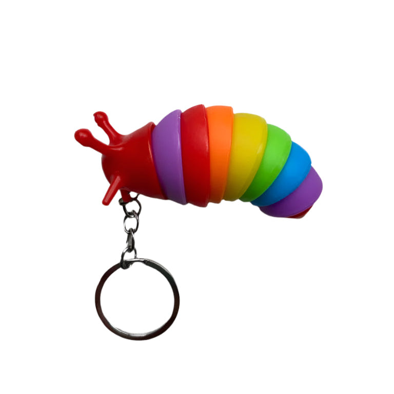Shop our Rainbow Sensory Slug Keychain - Sensorystore.co.nz – The ...