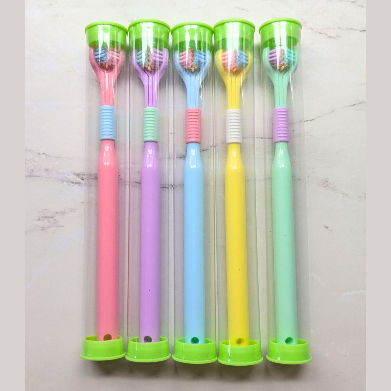Tri-Sided Sensory Toothbrush - 3 Sided Toothbrush - Sensorystore.co.nz ...